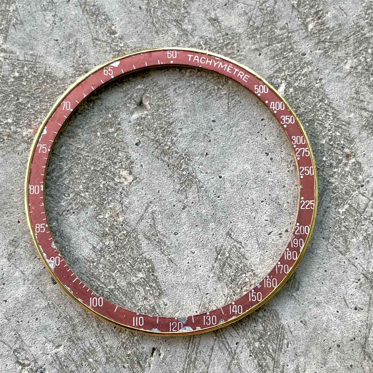 Genuine Vintage Omega Speedmaster 18k Yellow Gold Bezel 145.022 - 1969 ...