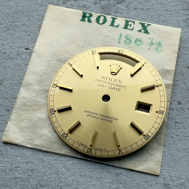 Original Rolex dial President 19018 - Oyster Quartz – CoinWatchCo