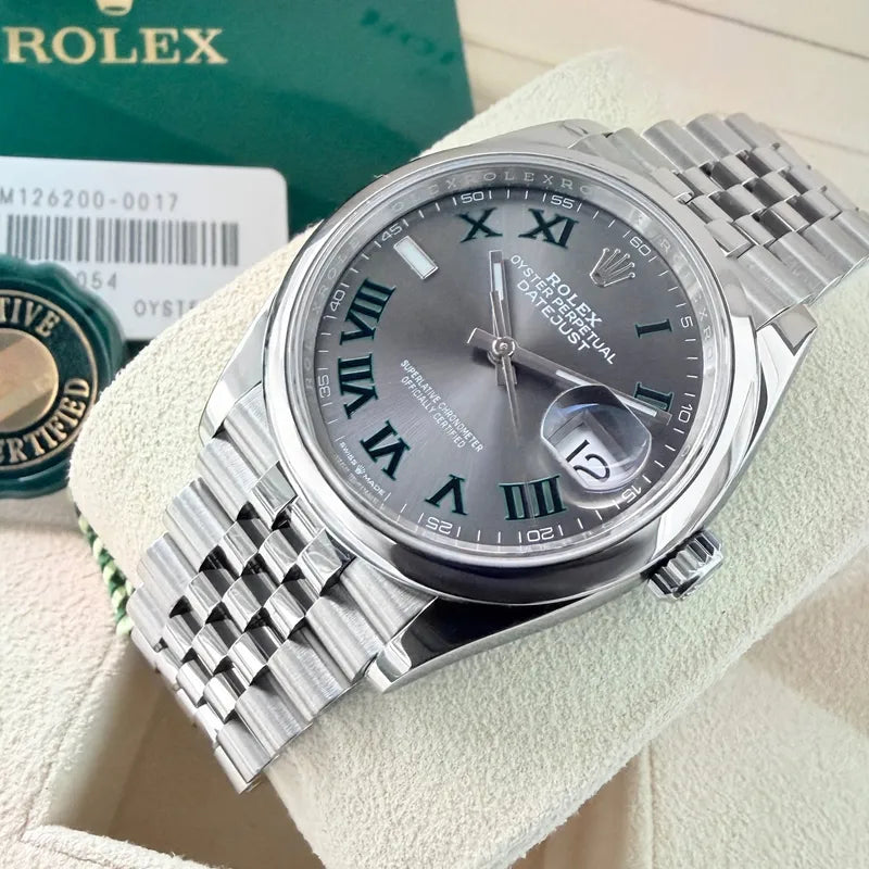 Rolex Datejust 36mm Jubilee band 126200 – Box and Papers - Wimbledon ...