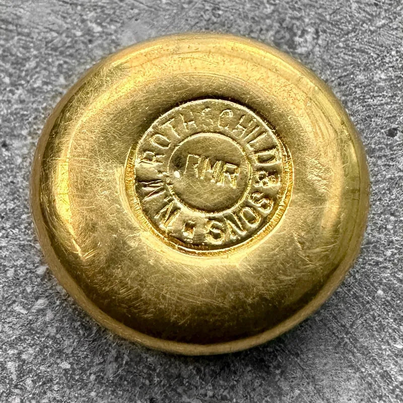 Vintage Rothschild 1oz Gold Button Round – CoinWatchCo