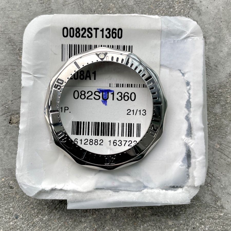 Original Omega Seamaster Chronograph 082ST1360 Stainless Steel Bezel 4 ...