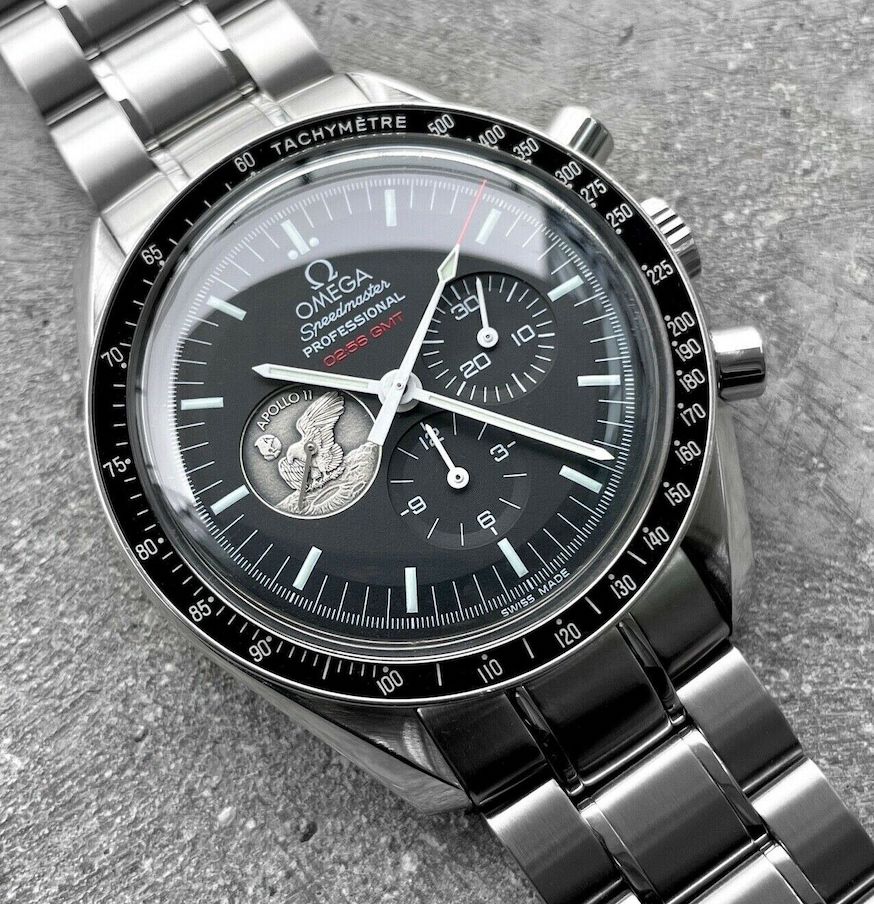 Omega Apollo 11 Speedmaster Stainless Steel 31130423001002 – CoinWatchCo