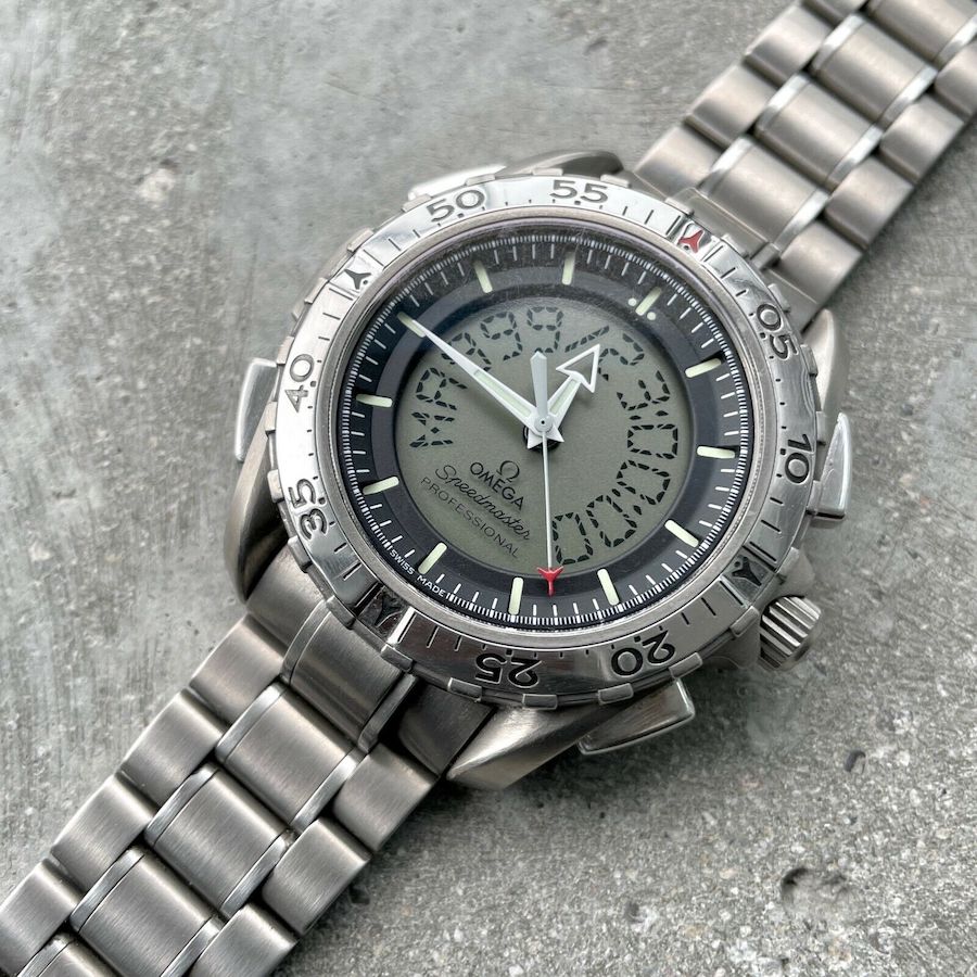Omega Speedmaster X-33 Titanium 32905000 Digital Analog - With Papers ...